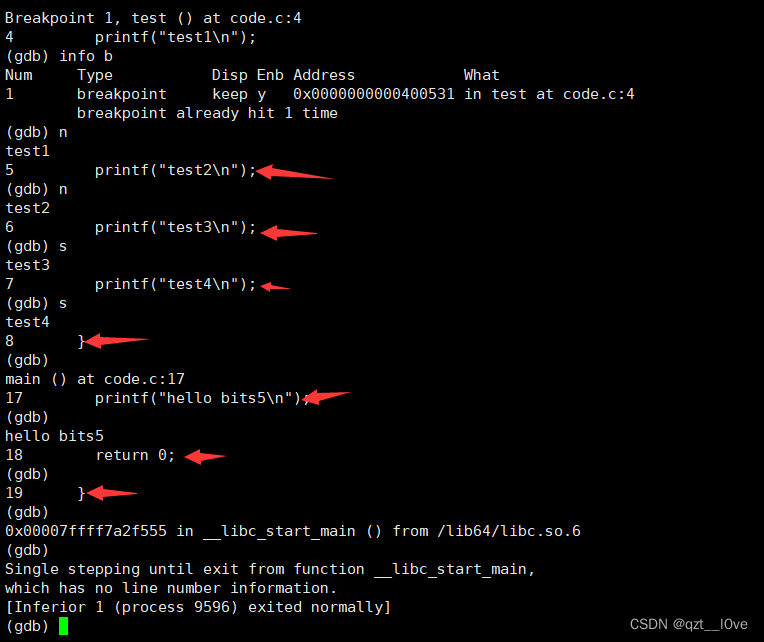 Linux代码调试----gdb使用介绍_gdb debug-CSDN博客