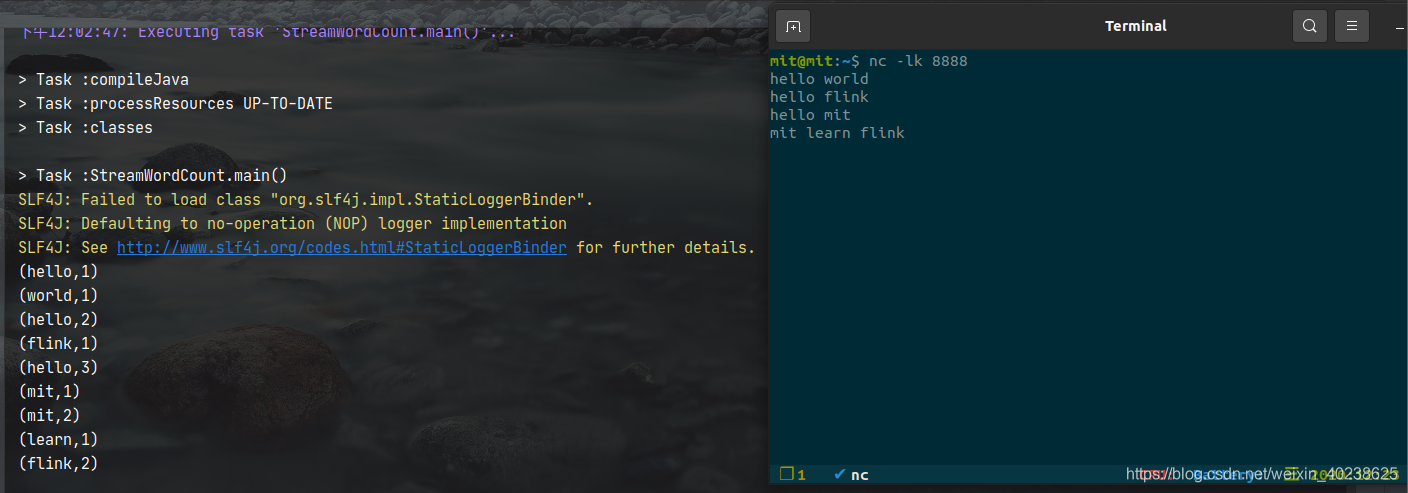 Flink 学习笔记 2. 流处理WordCount_flink 监听本地socket-CSDN博客