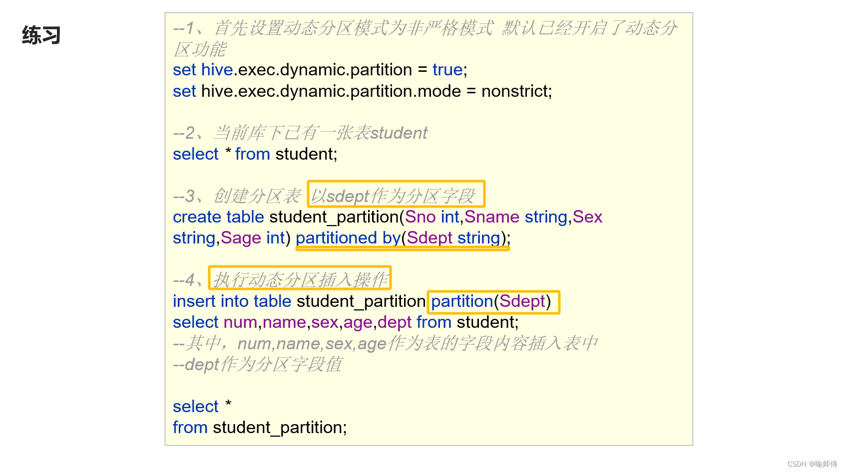 Hive SQL-DML-insert插入数据-CSDN博客
