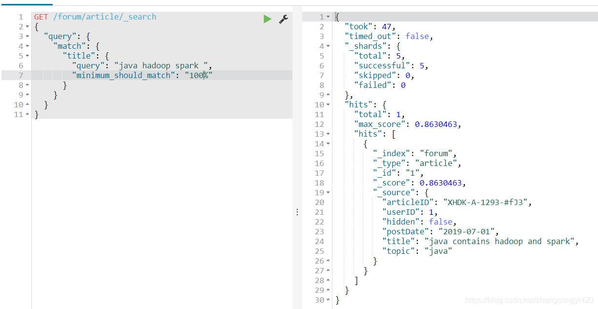 【ELK】（五）Elasticsearch 复合条件查询_elasticsearch should 满足多个条件加分-CSDN博客