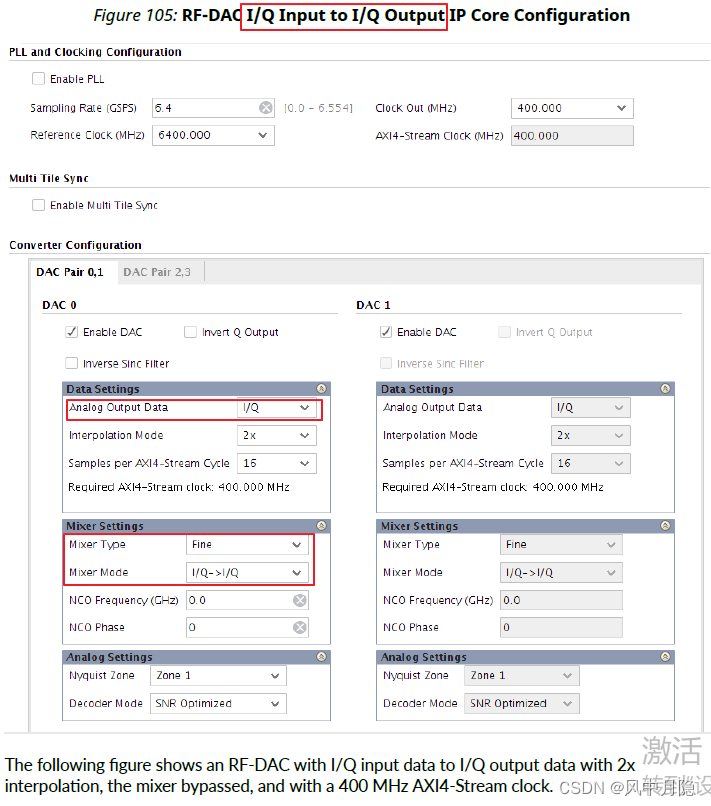 基于xilinx fpga RFSOC系列的Ultrascale+ RF Data Converter ip详解说明-CSDN博客