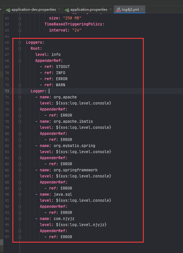 SpringBoot项目启动报错main ERROR appenders Appenders has no parameter that matches element Loggers ...