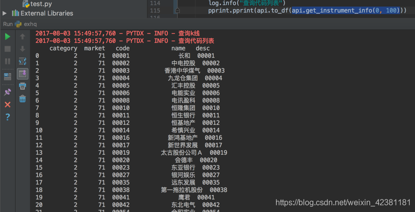 Pytdx接口详解：Python接口访问通达信数据-CSDN博客