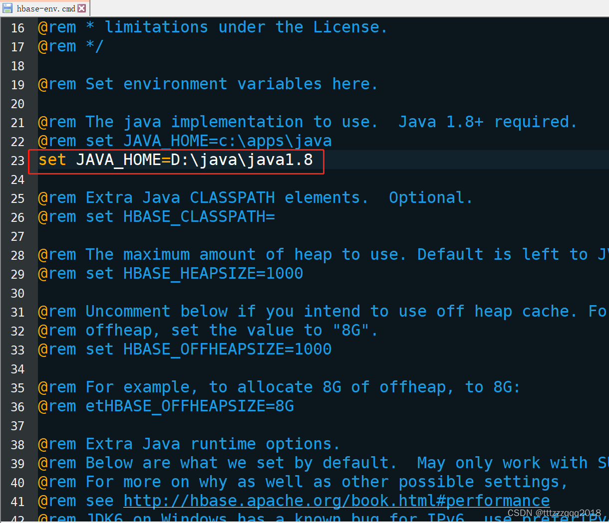 【Hbase】Windows下安装HBase（图文记录详细步骤、常见错误解答FAQ（Frequently Asked Questions））_hbase windows安装-CSDN博客