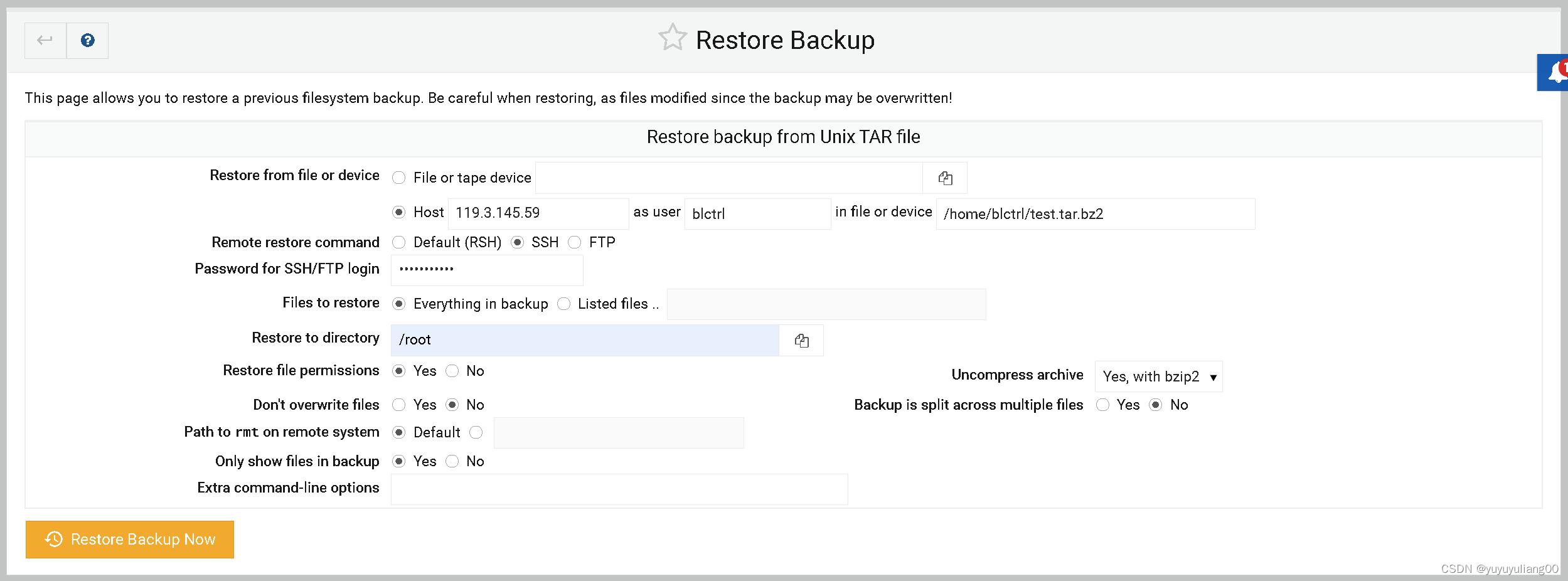 Webmin -- Filesystem Backup_filesystembackup-CSDN博客