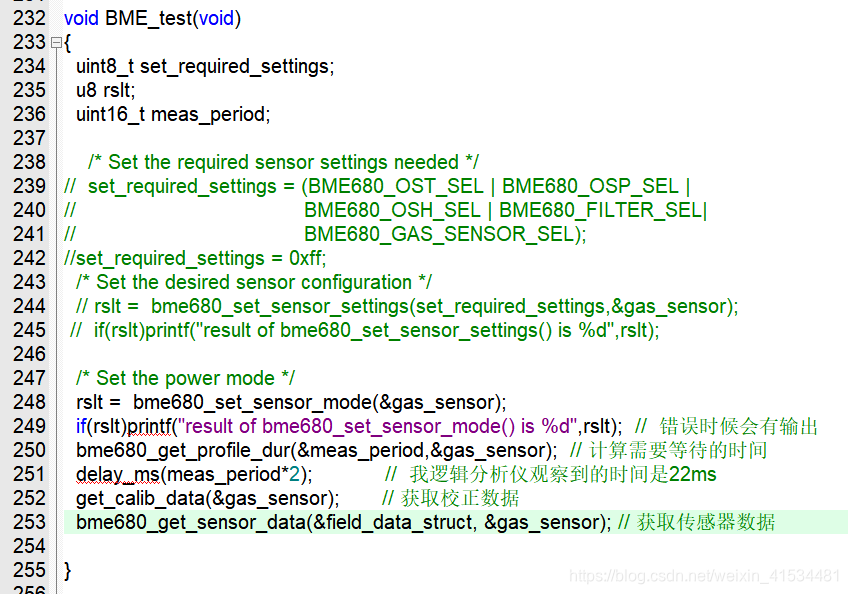 毕业设计--2020.02.13-----基于Stm32F407的 BME680传感器库函数的迁移_stm32 iic 读取bme680-CSDN博客