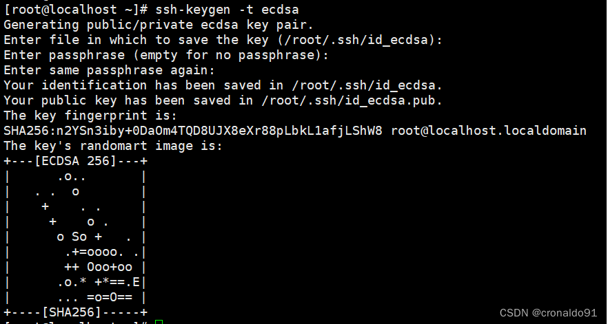 Linux网络服务：SSH远程访问及控制2_linux ecdsa-CSDN博客