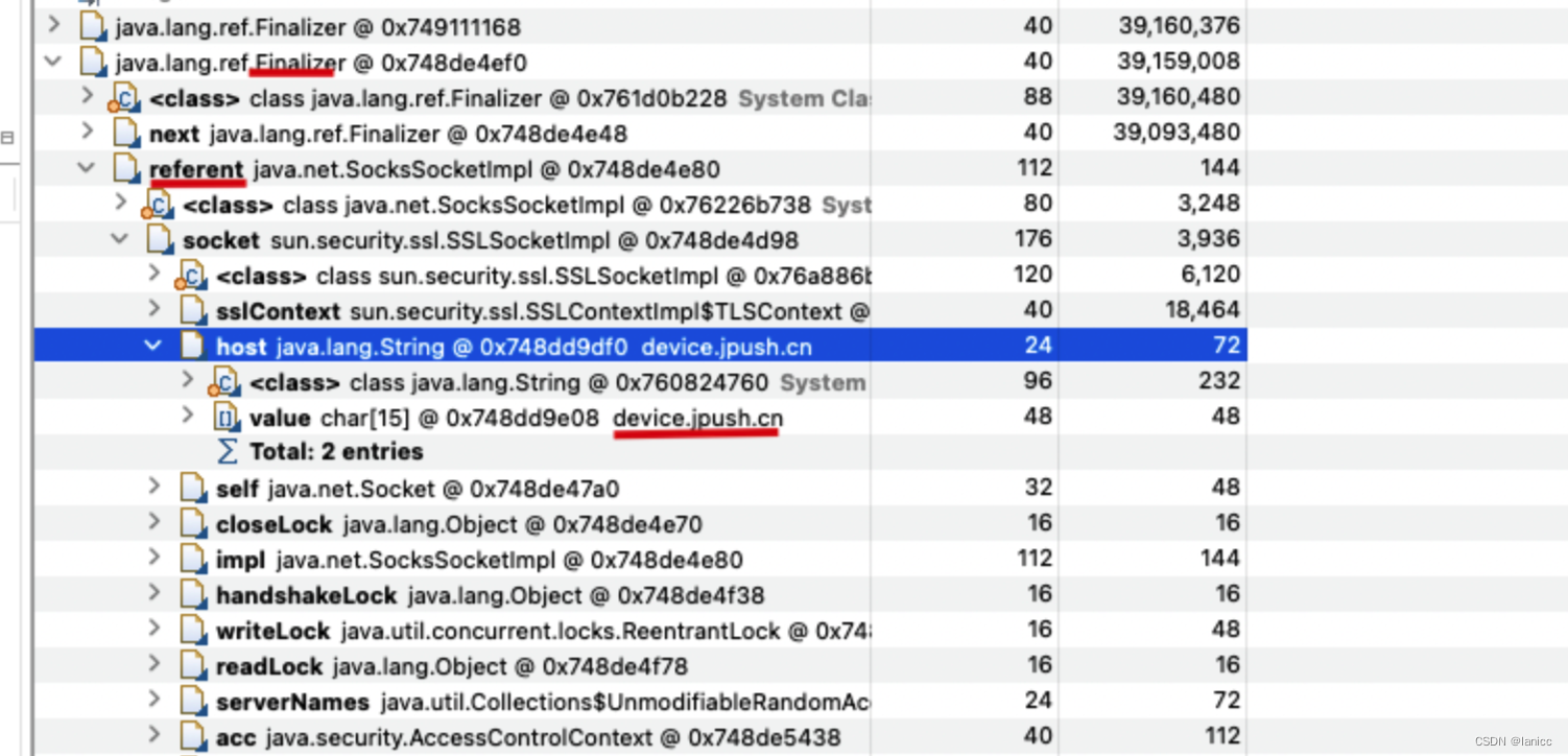极光推送SDK引起的内存泄露排查-CSDN博客
