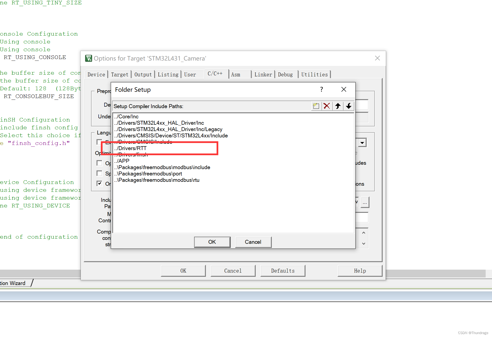 RT-Thread 联合STM32L431使用RTT jlink避坑踩雷_jlink rtt 注意事项-CSDN博客