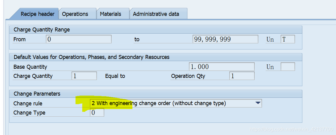 SAP PP C201使用ECR创建Recipe主数据_sap master recipe怎么下载report-CSDN博客