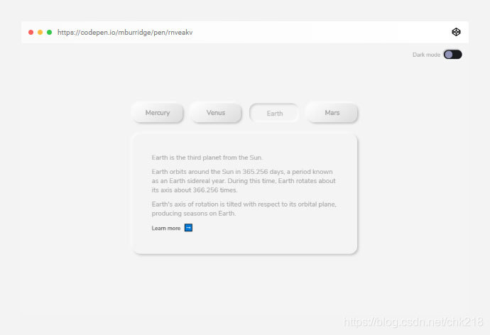 新拟态 (Neumorphism / soft ui) UI CSS设计示例分享_新拟态ui组件-CSDN博客