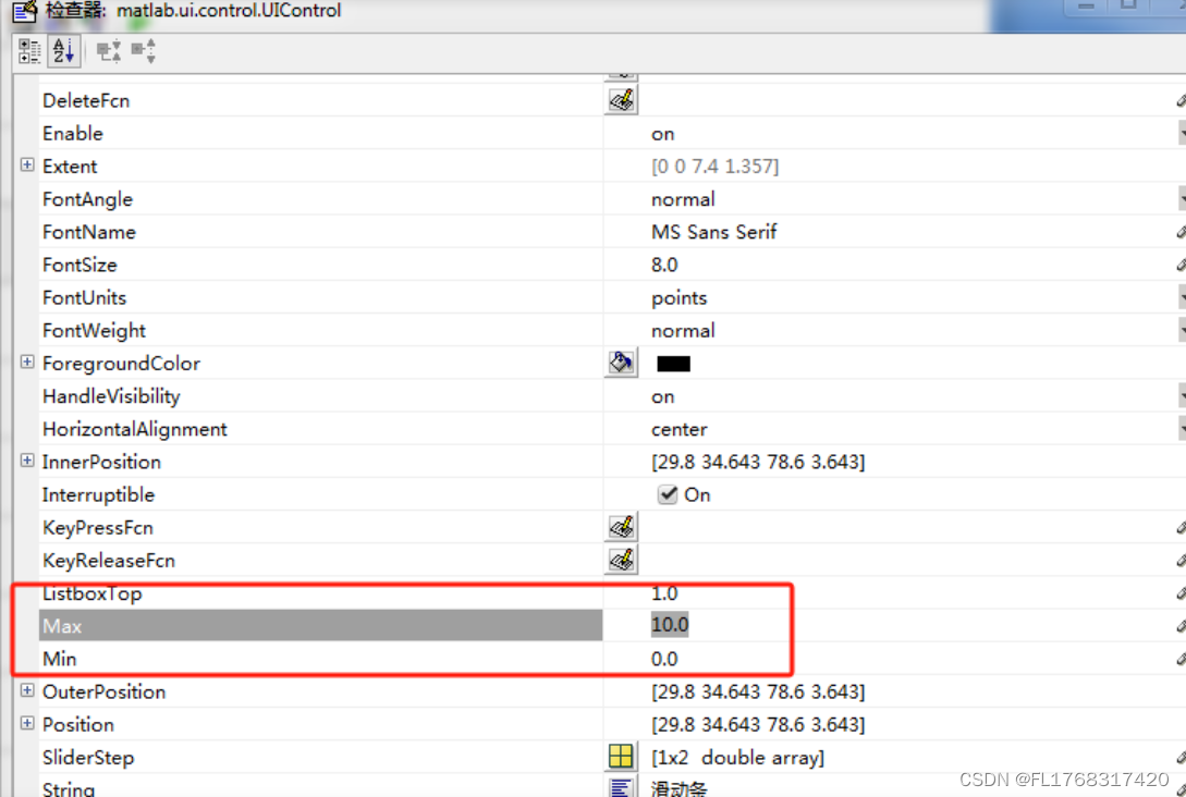 [matlab]gui编程滑动条slider使用和显示_matlab slider-CSDN博客