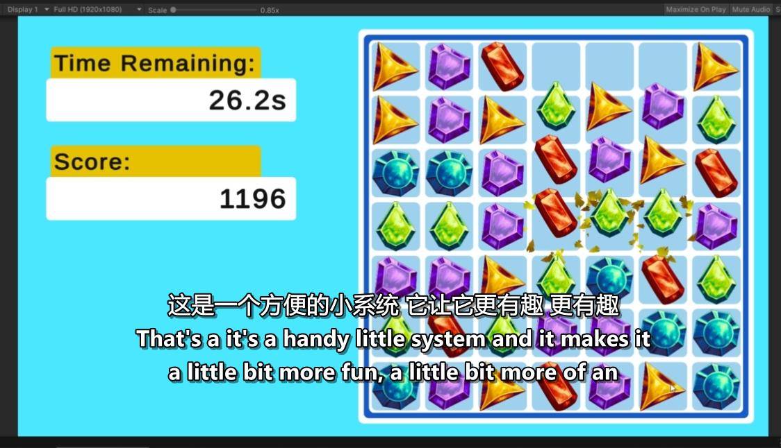 学会在Unity中创建一个Match-3益智游戏 Learn To Create a Match-3 Puzzle Game in Unity ...