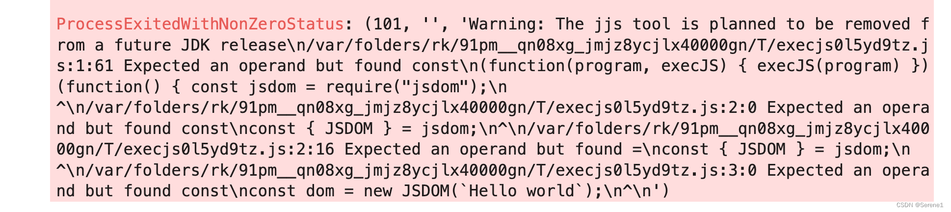 【已解决】在python里运行js，遇到了ProcessExitedWithNonZeroStatus问题_python process exited with non-zero-CSDN博客