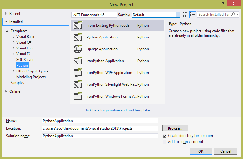 ptvs_微软的最佳秘密之一-适用于Visual Studio的Python工具（PTVS）-CSDN博客