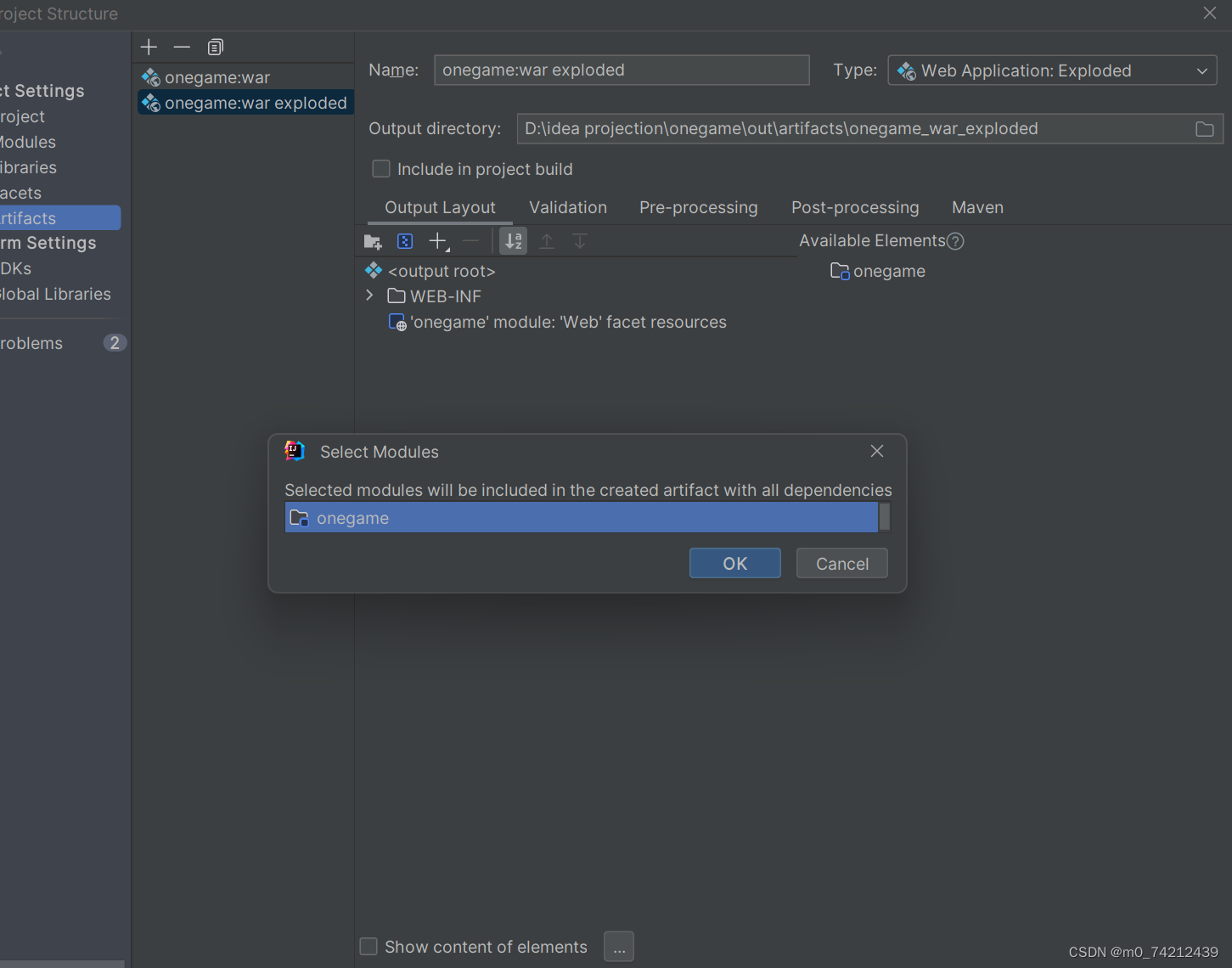 所遇到的问题Please, configure Web Facet first_please, configure web facet first!-CSDN博客