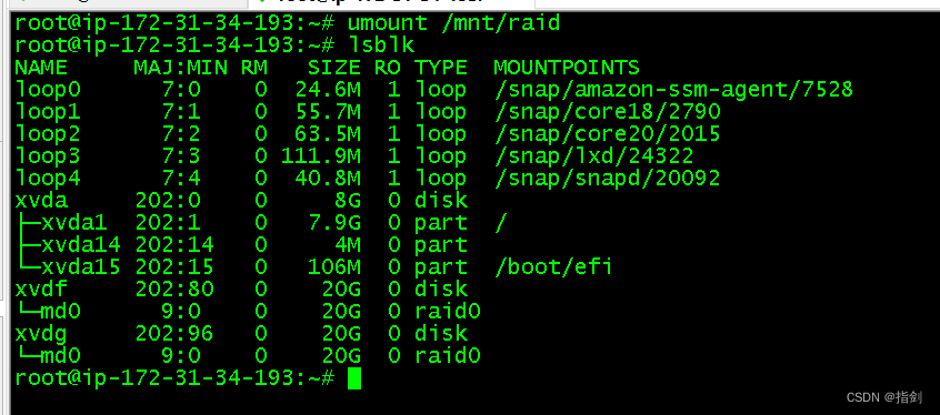 Linux使用mdadm构建并使用raid阵列_mdadm raid0-CSDN博客