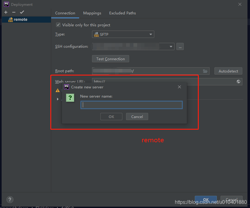 PhpStorm使用sftp实现多项目代码自动上传服务器_phpstorm通过sftp同步多个项目-CSDN博客