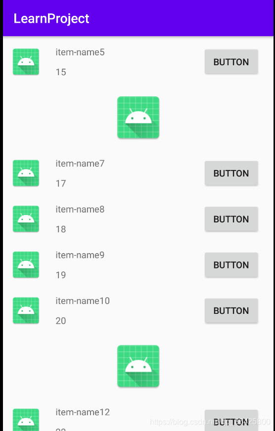 Android开发学习笔记——ListView、GridView和RecycleView_recyclerview gridview-CSDN博客