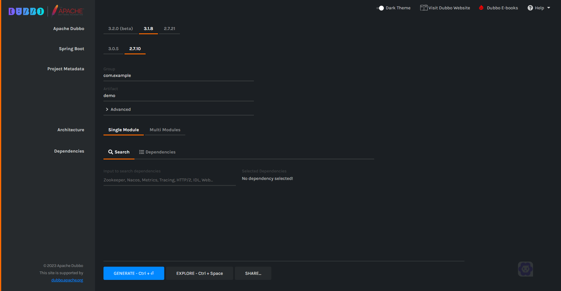 springboot 集成dubbo_spring接入dubbo-CSDN博客