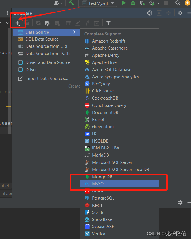 教程：在idea中使用mysql（IDEA中操作MySQL）_idea在哪里写mysql的触发器-CSDN博客