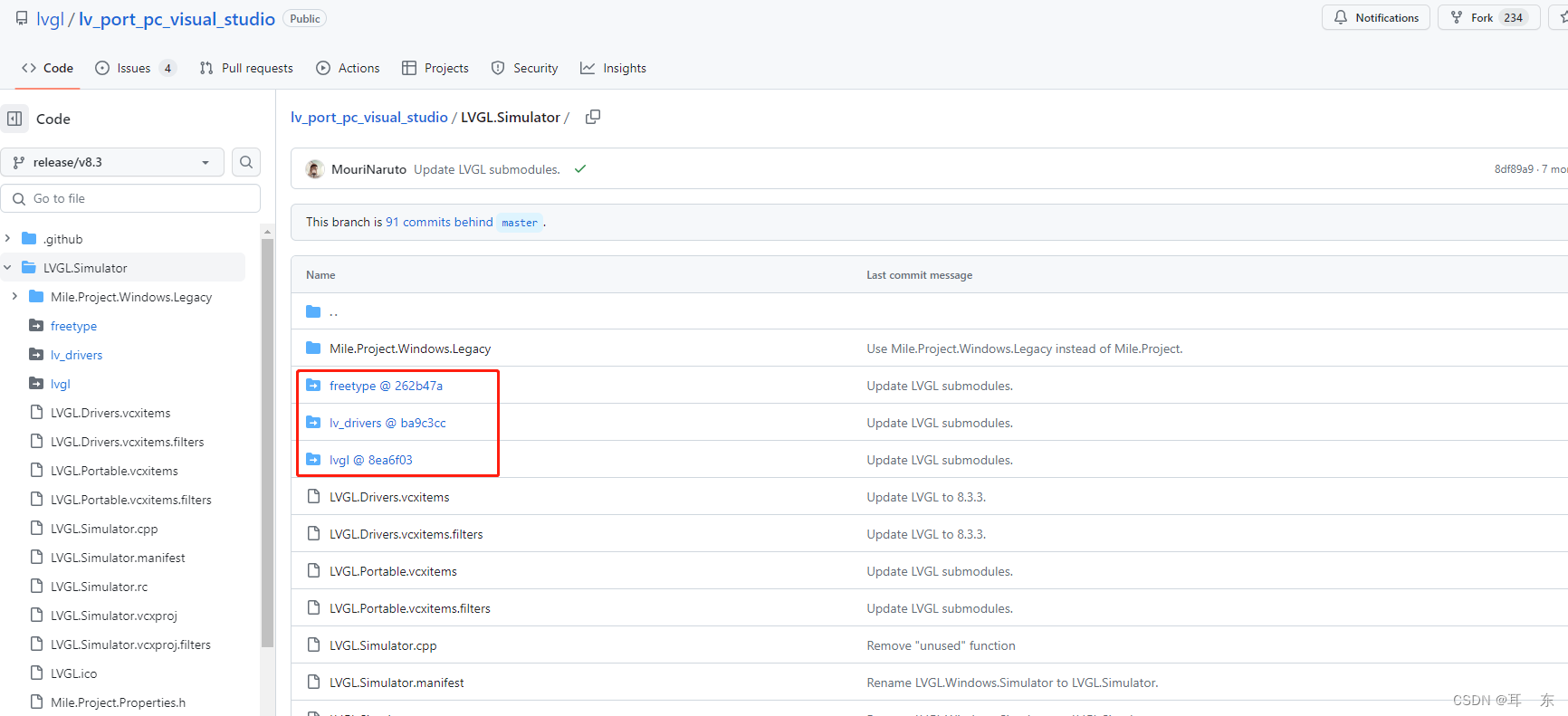 LVGL使用Visual Studio仿真（release-v8.3版本）_visual studio lvgl-CSDN博客