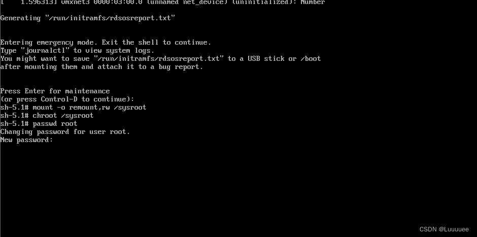 Linux修改root密码（CentOS）_centos修改root密码-CSDN博客