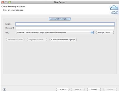 使用Cloud Foundry Integration for Eclipse部署应用程序和绑定服务-CSDN博客