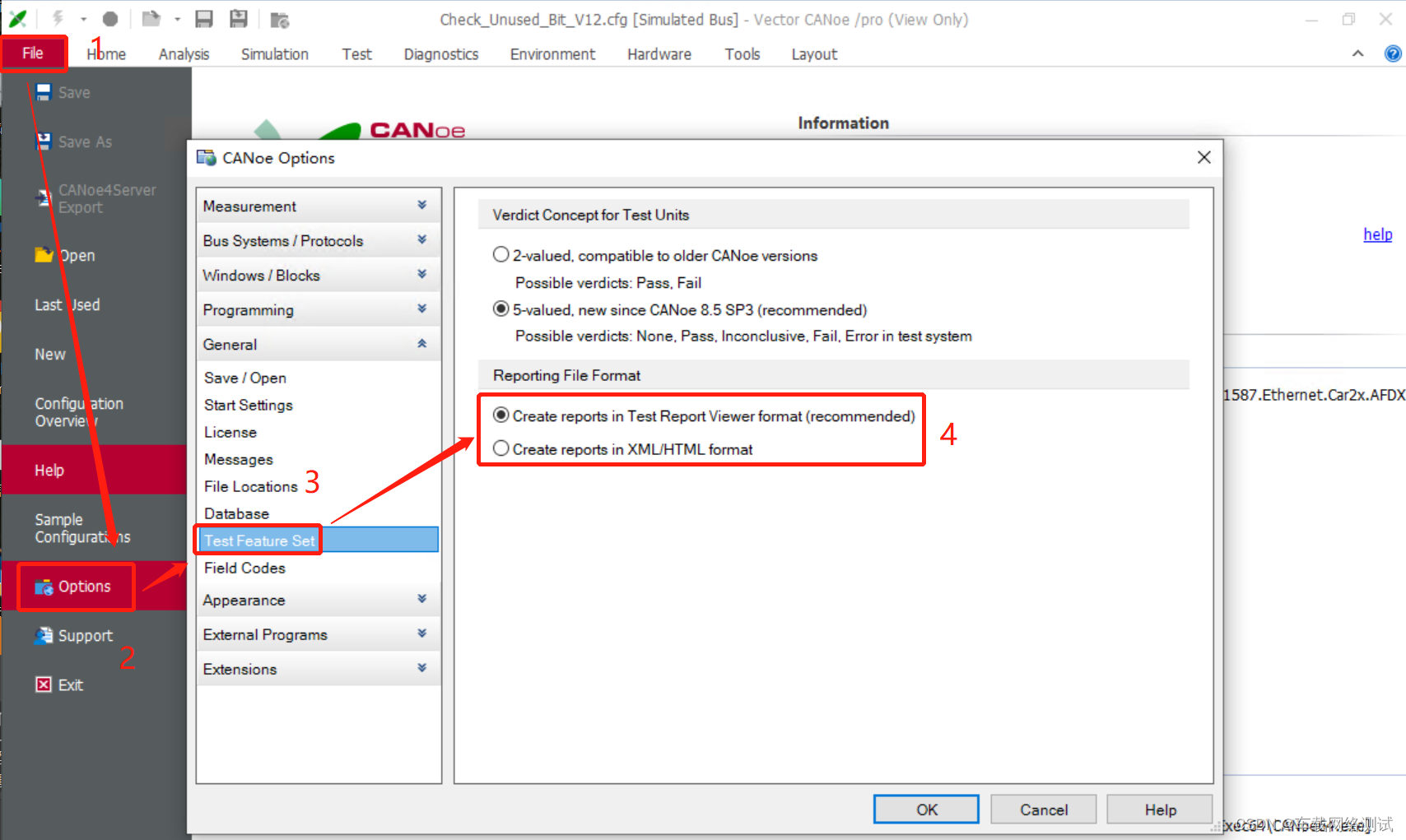 Vector - CANoe - 测试报告配置_c#解析vector canoe test report viewer-CSDN博客