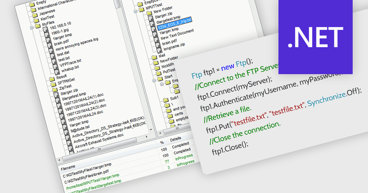 使用户能够通过 FTP 管理远程文件-Rebex FTP/SSL for .NET_rebex.ftp-CSDN博客