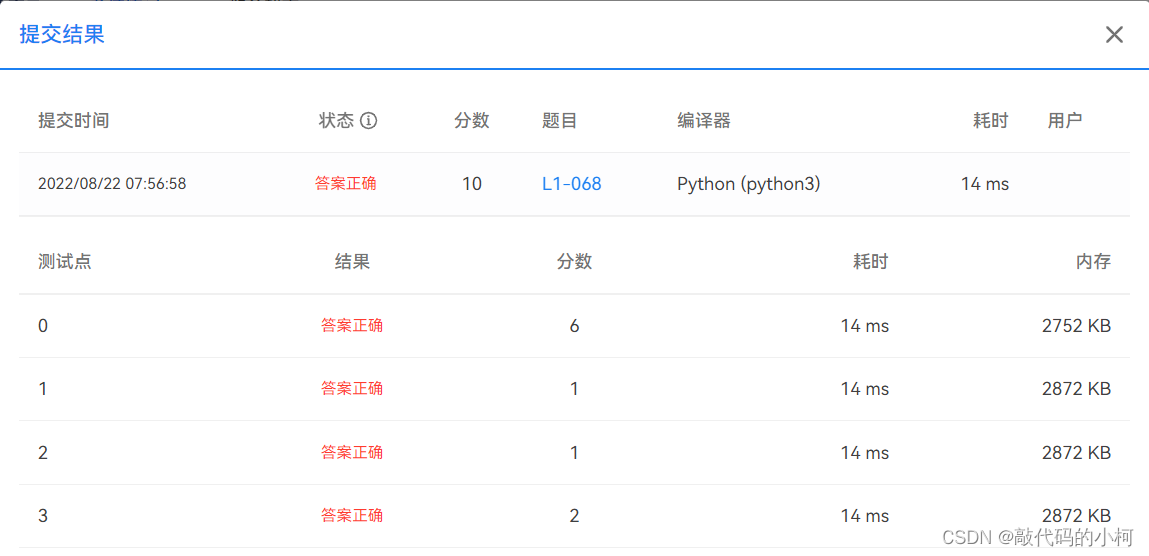 L1-068 调和平均(Python3)-CSDN博客