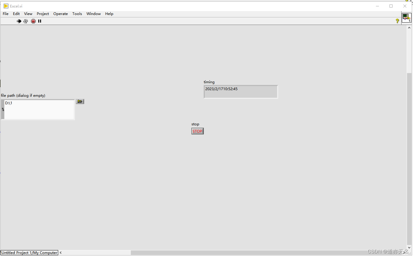 Labview写excel的实现_labview-CSDN专栏