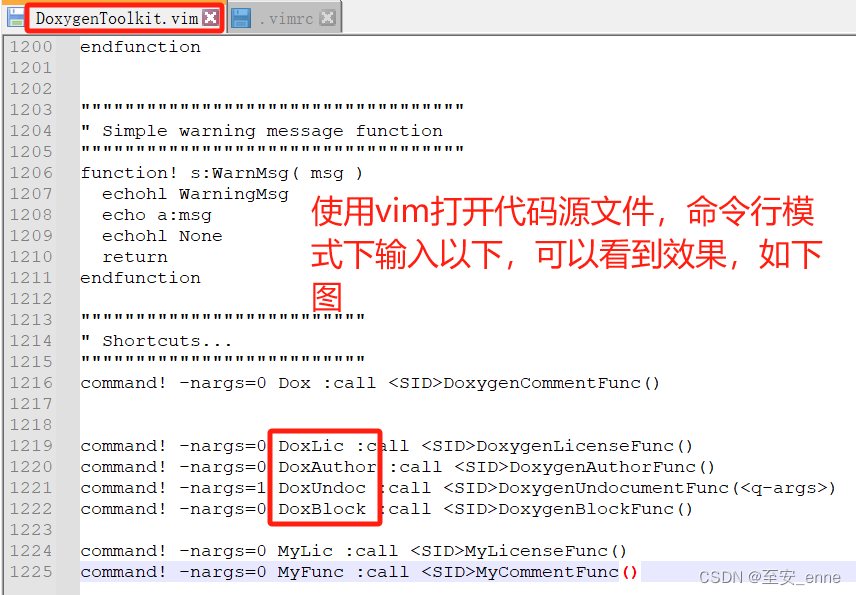 Windows下使用vim插件vundle和doxygentoolkit实现代码注释自动生成windows 使用 Vim Csdn博客