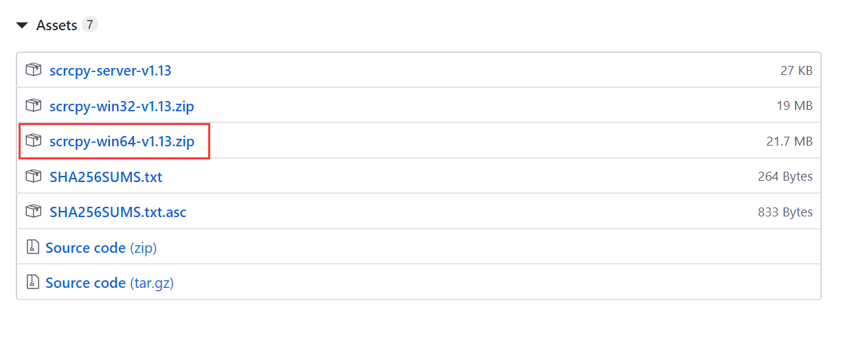 scrcpy 使用教程：将安卓设备投屏到 PC 端_scrcpy offline-CSDN博客