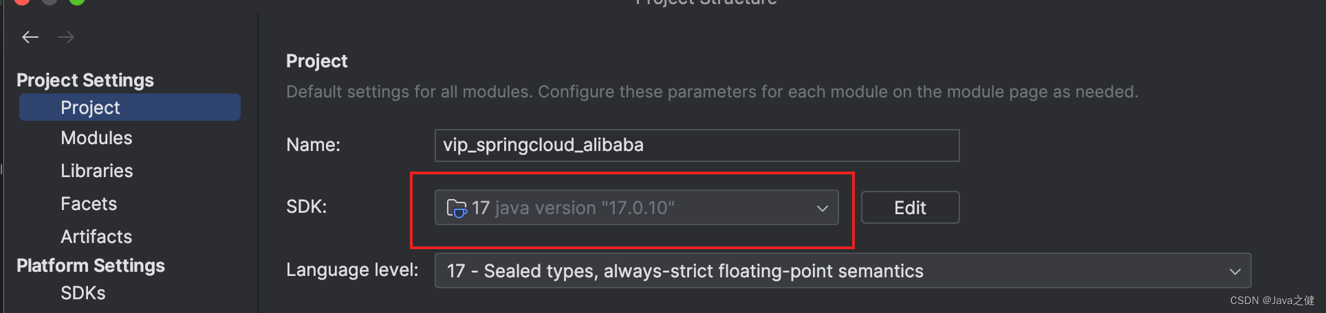 mac idea启动报错Error:java: 无效的源发行版: 13-CSDN博客