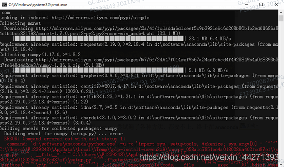 解决mxnet安装不上...的问题_- py-mxnet -> python[version='>=3.5, =3.6-CSDN博客