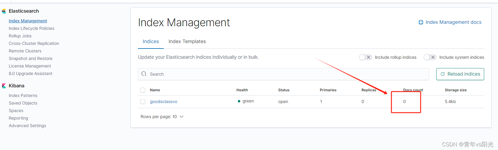 使用kibana创建索引的时候报错处理_the index pattern you've entered doesn't match any-CSDN博客