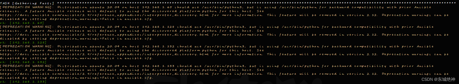 《Ansible故障篇：ansible报错解决python依赖》_ansible python3-libcloud but it is not going to be-CSDN博客