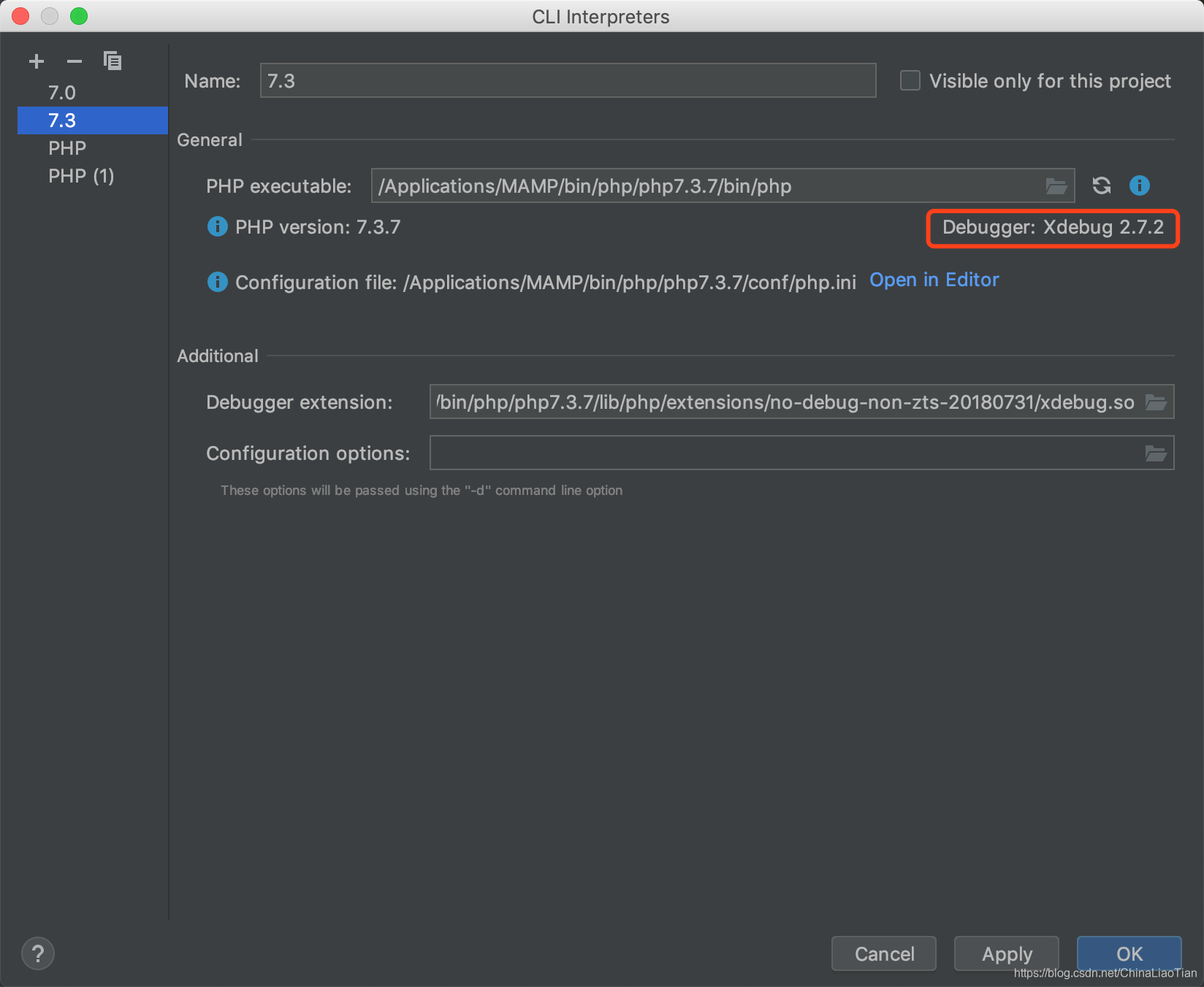 MAMP+PhpStorm+Debug+laravel-CSDN博客