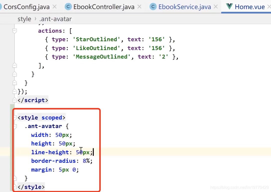 新建springboot项目:vue3数据绑定显示列表数据动态数据,ebooksa List Item Meta Csdn博客