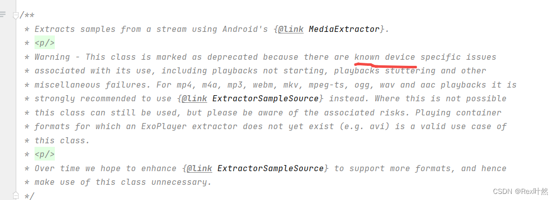 ExoPlayer如何使用MediaExtractor的思路_exoplayer 解码-CSDN博客
