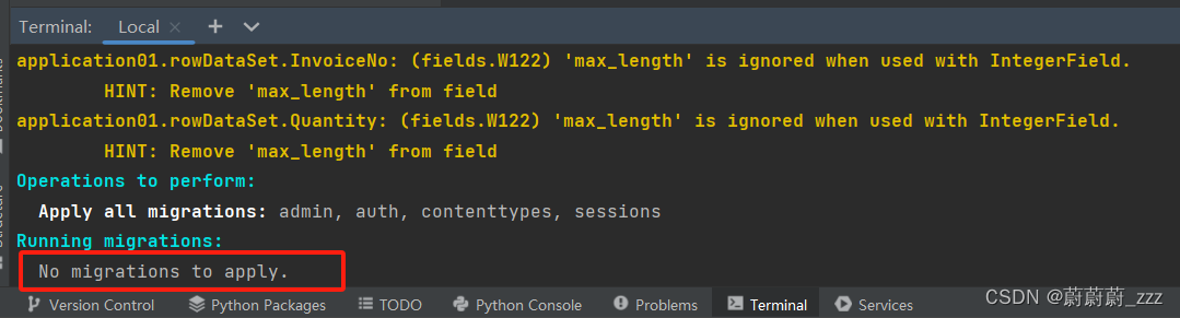 解决python Managepy Makemigrations和python Managepy Migrate 问题 Csdn博客