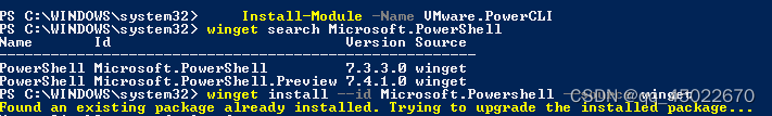 Powershell7爬取数据_powershell获取网页内容-CSDN博客