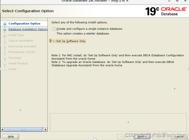 基于 oracle Liunx 环境的部署 Oracle 19C_linux oracle 19c 主备-CSDN博客