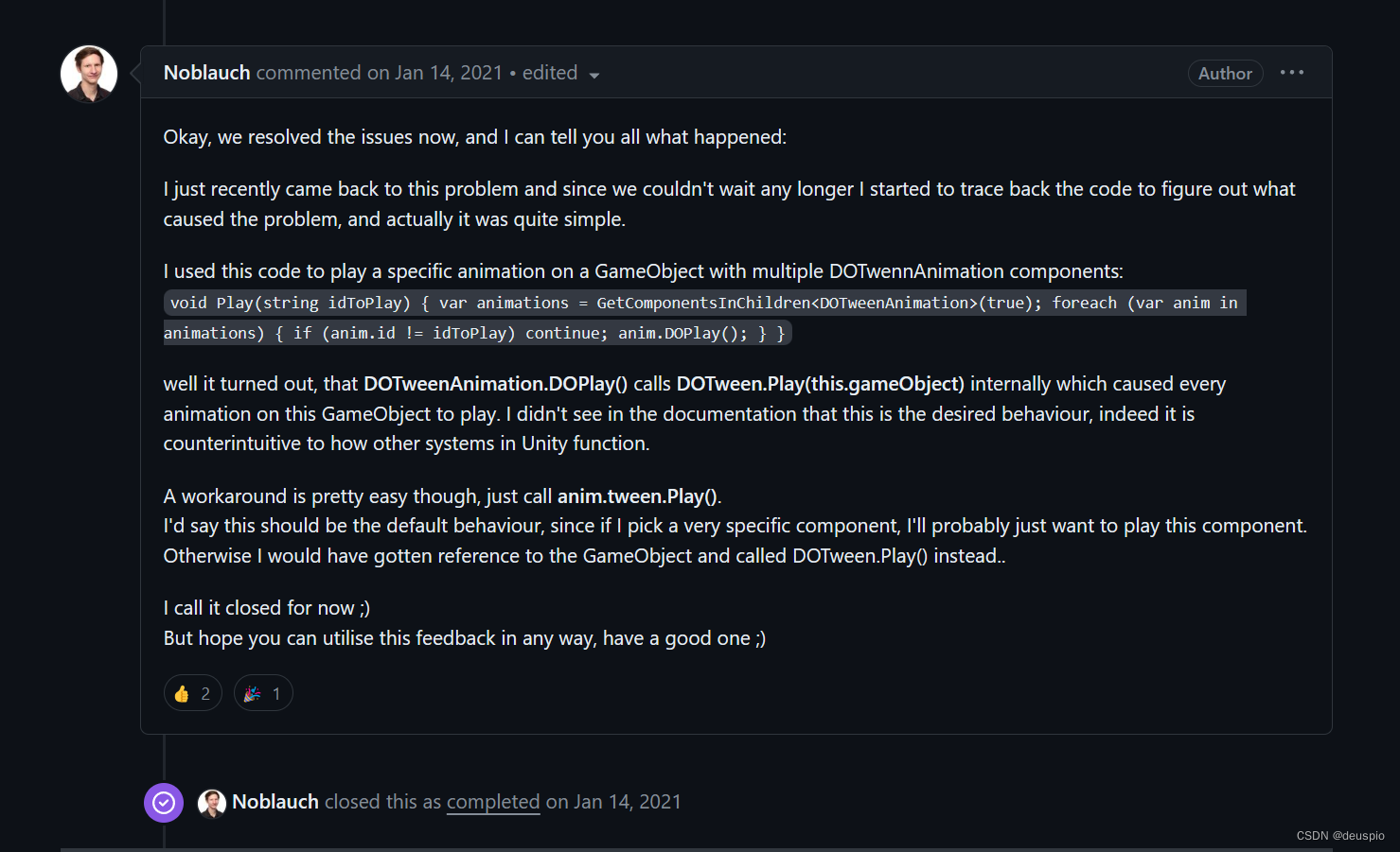[Dotween Pro] Dotween Animation 组件相关_dotweenanimation-CSDN博客