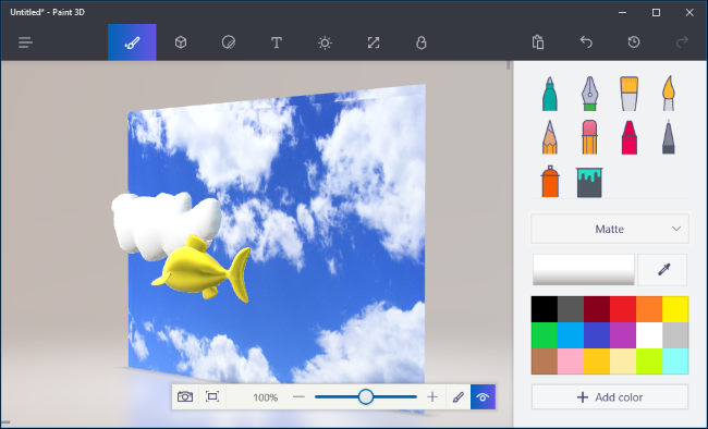paint 3d_如何使用Microsoft Paint 3D-CSDN博客
