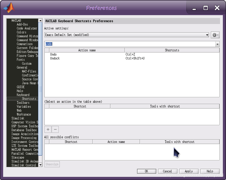 matlab2015b修改快捷键_修改matlab快捷键-CSDN博客