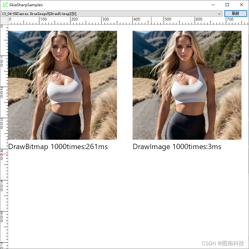 【SkiaSharp绘图13】SKCanvas方法详解(二)填充颜色、封装对象、高性能绘制、点(集)(多段)线、圆角矩形、Surface、沿路径绘制文字-CSDN博客