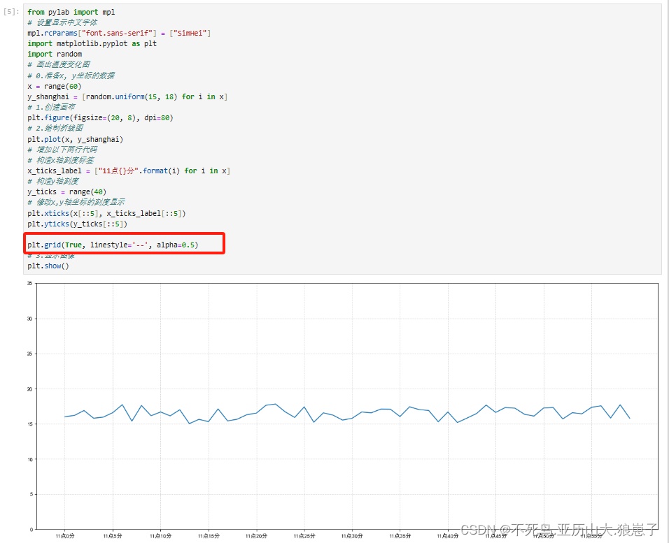 机器学习（7）：Matplotlib的使用_matplotlib生成折线图并保存-CSDN博客