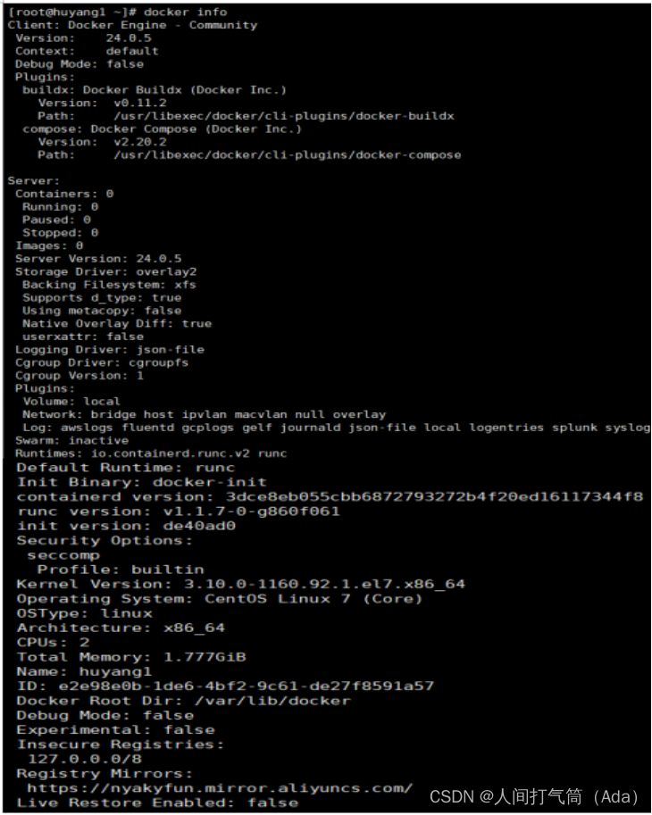 docker容器的基本操作_docker24.0.7 操作-CSDN博客